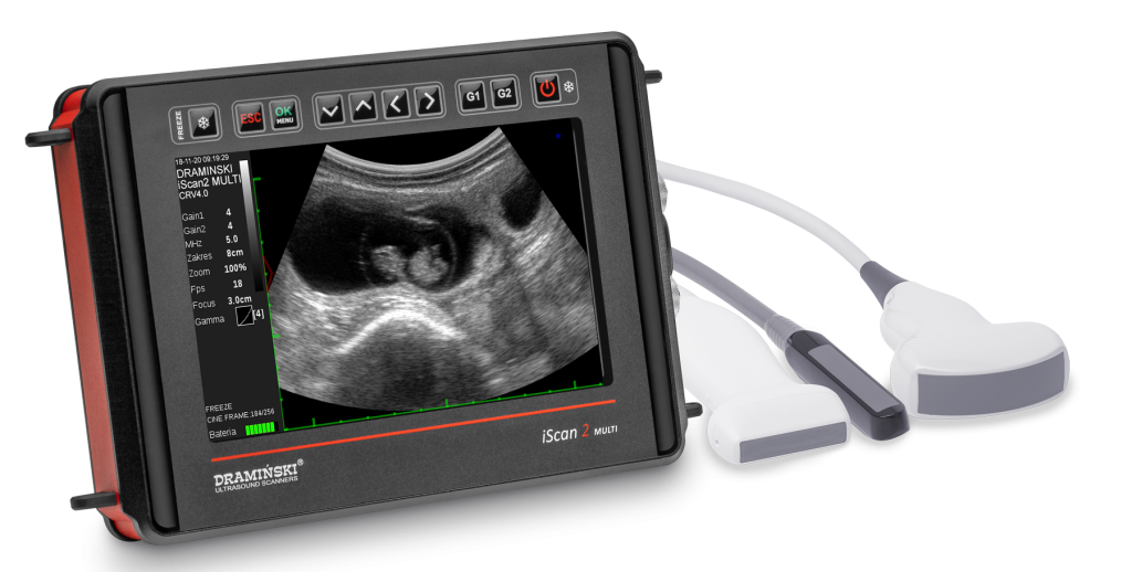 DRAMINSKI Ecógrafo iScan 2 multi - Innovación Ganadera SAC